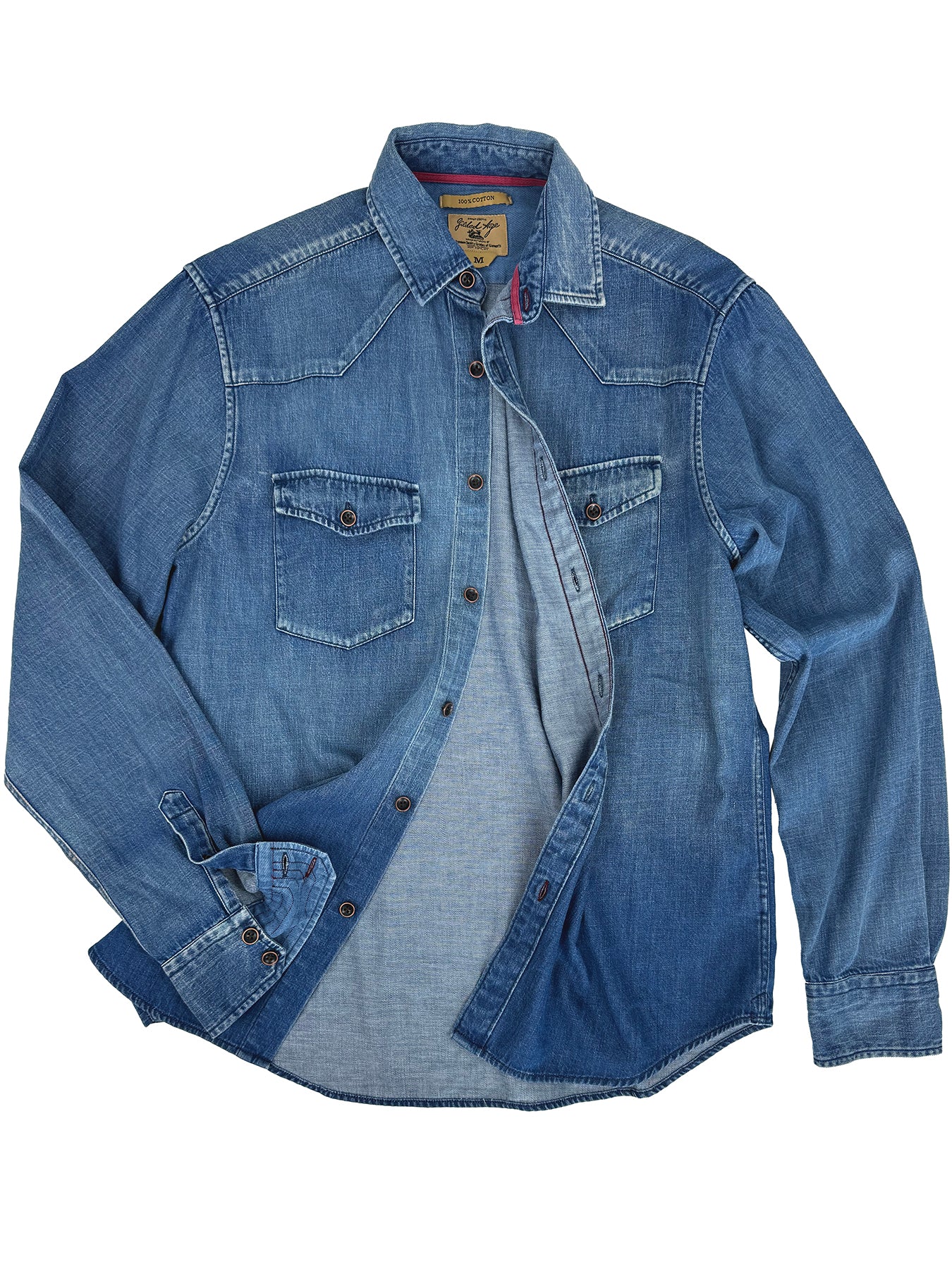 Whyatt Denim Shirt – Gilded Age