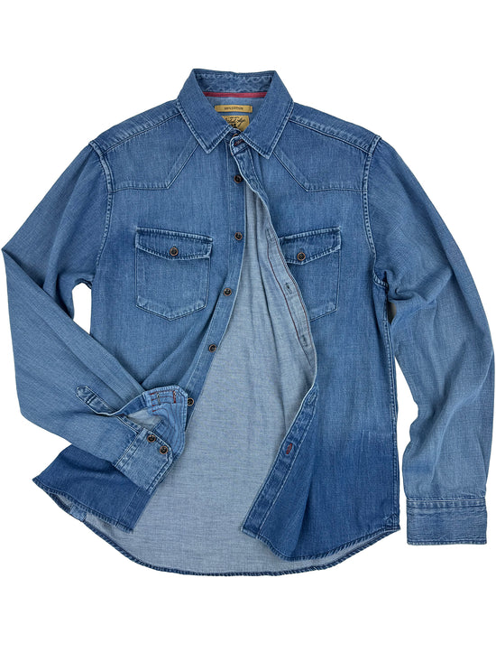 Whyatt Denim Shirt – Gilded Age