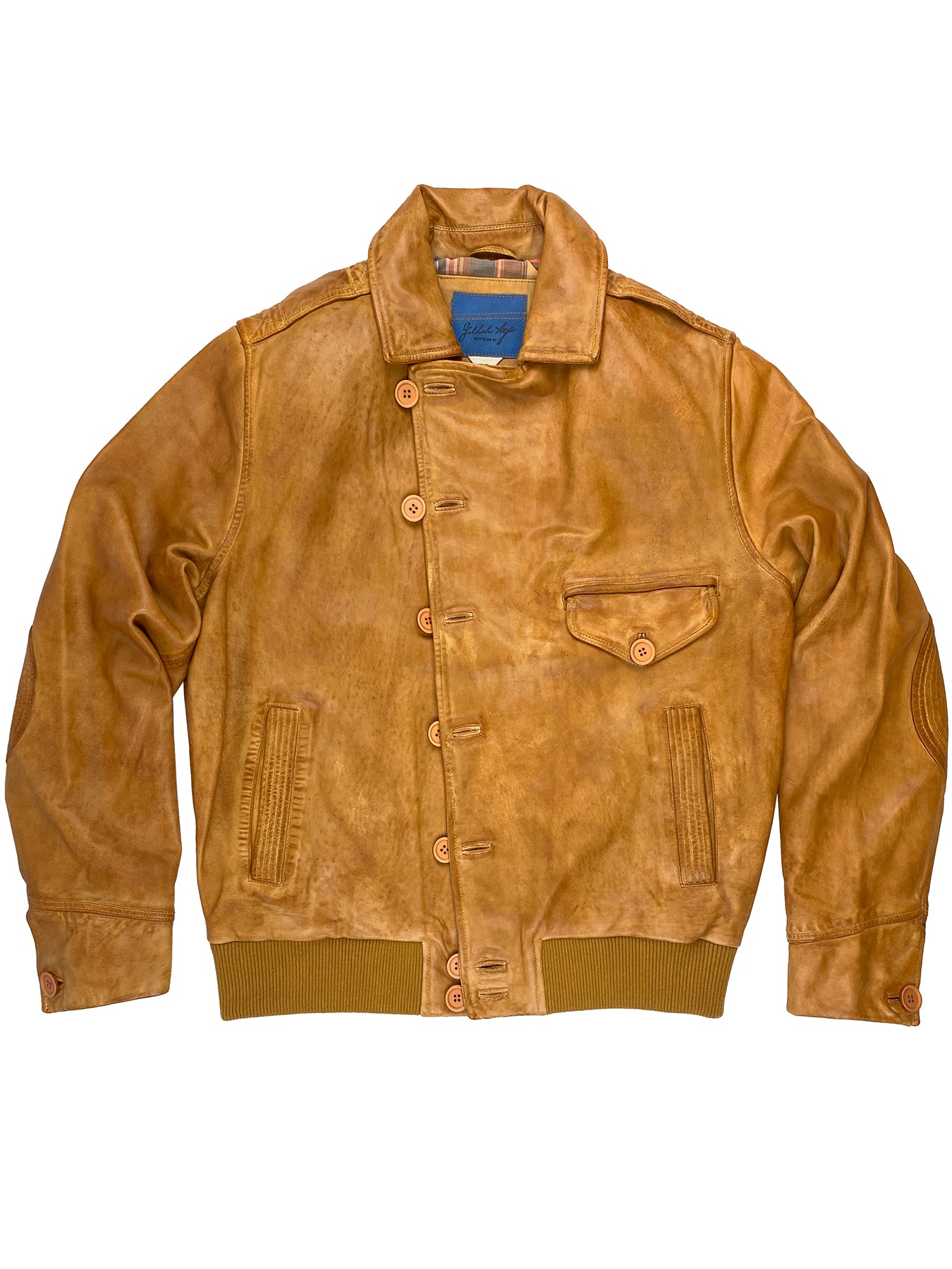 McCoy Leather Bomber Jacket 4085 – Gilded Age